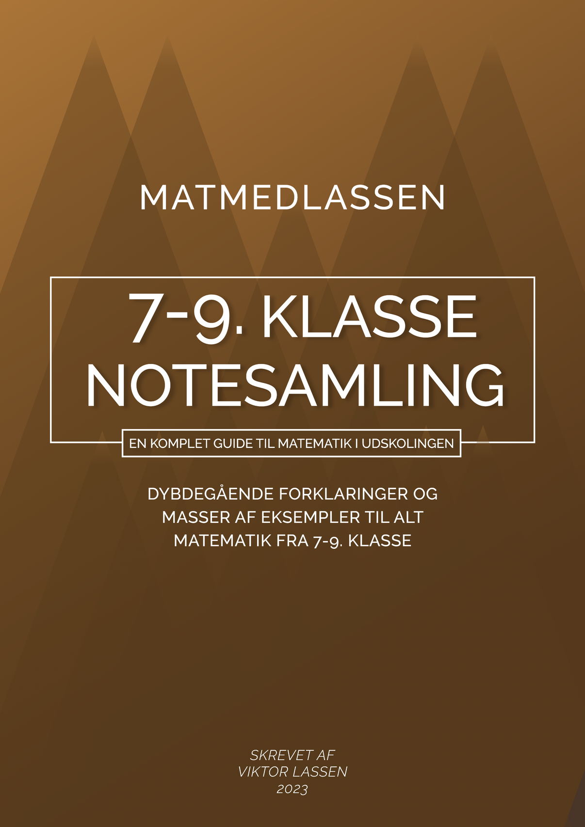 Matematik Notesamling - 7-9. klasse (E-BOG) – Matmedlassen